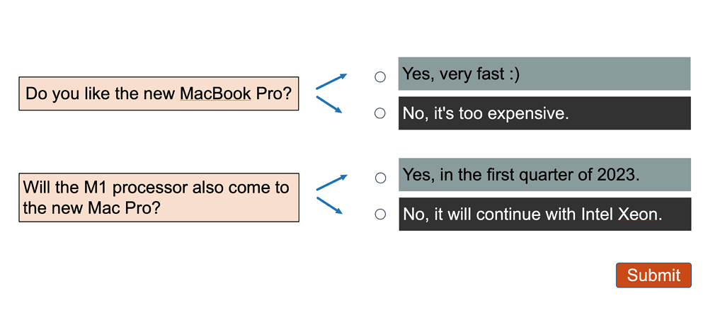 How can I make a custom design for the question? - Support Questions - ATOMI Community