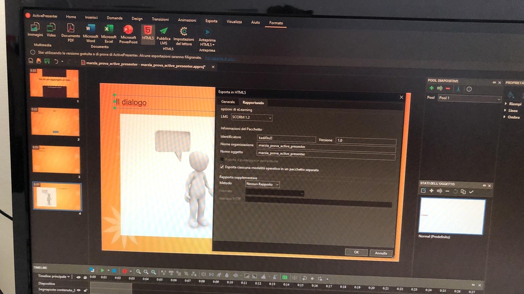 SCORM options missing on HTML5 publishing - Support Questions - ATOMI Community